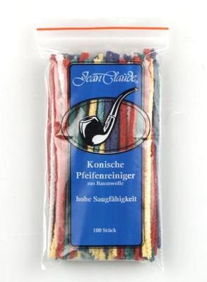 100PCS JEAN CLAUDE CONICAL COLORED COTTON PIPE CLEANERS *NEW* 1000PCS ...