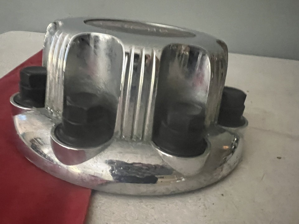 #AE 1) 1999- 2017 GMC Sierra 2500 3500 chrome OEM Center Cap 15052379 ...