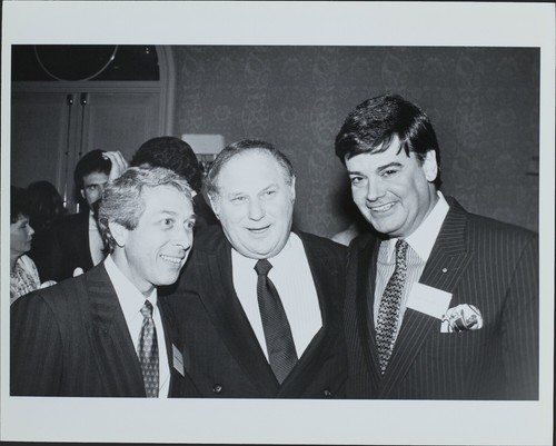 Al Waxman, Charles Ferraro, Ruy Paes-Broga, Ronald Lauder ORIGINAL ...