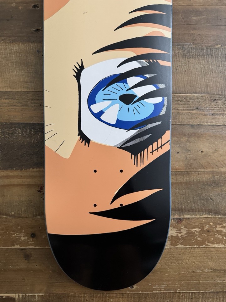 Hook Ups JK Industries "Eyes" Hand Screened Skateboard Deck Jeremy ...