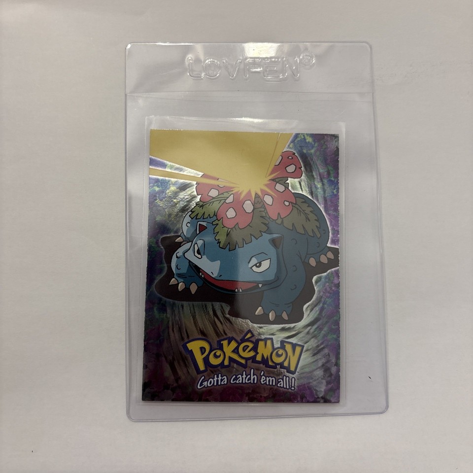 Pokemon Topps TV Animation Venusaur Holo Trading Card: #03 E3 OF 12 ...