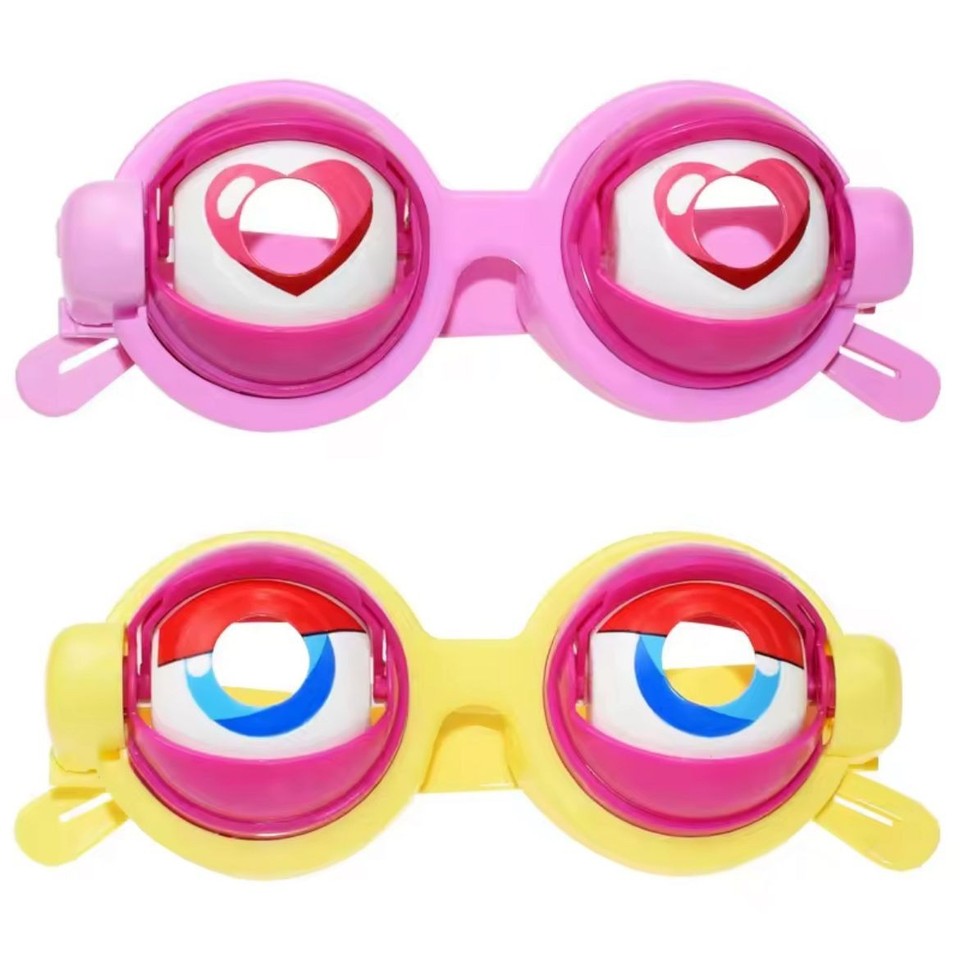 Funny Crazy Blink Eye Glasses Toy for Kids & Adults Winking Party Prank ...