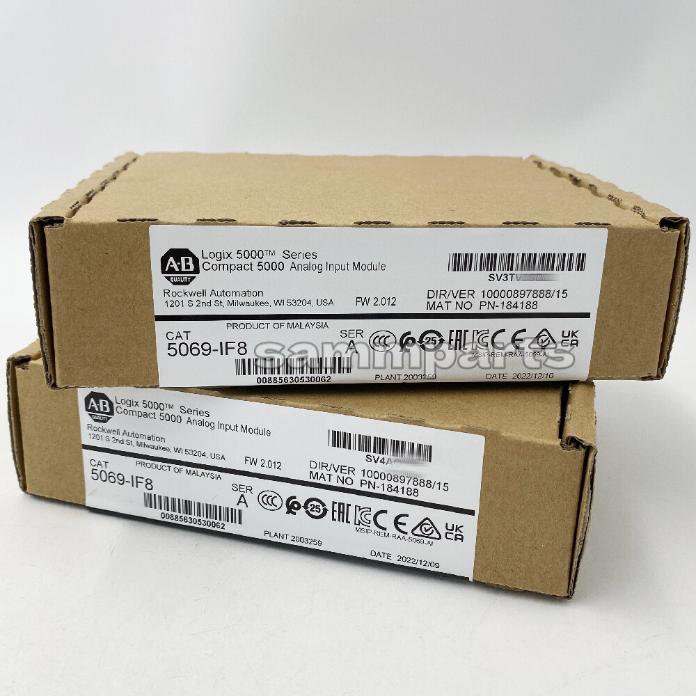 New Factory Sealed AB 5069-IF8 /A Compact 5000 Analog Input Module ...