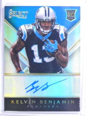 2014 Panini Select Prizm Kelvin Benjamin autograph auto rc rookie #D31 ...