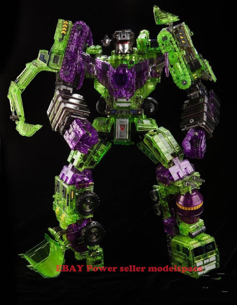 ToyWorld TW-C07C Transformation Toy Devastator Transparent Ver Action ...