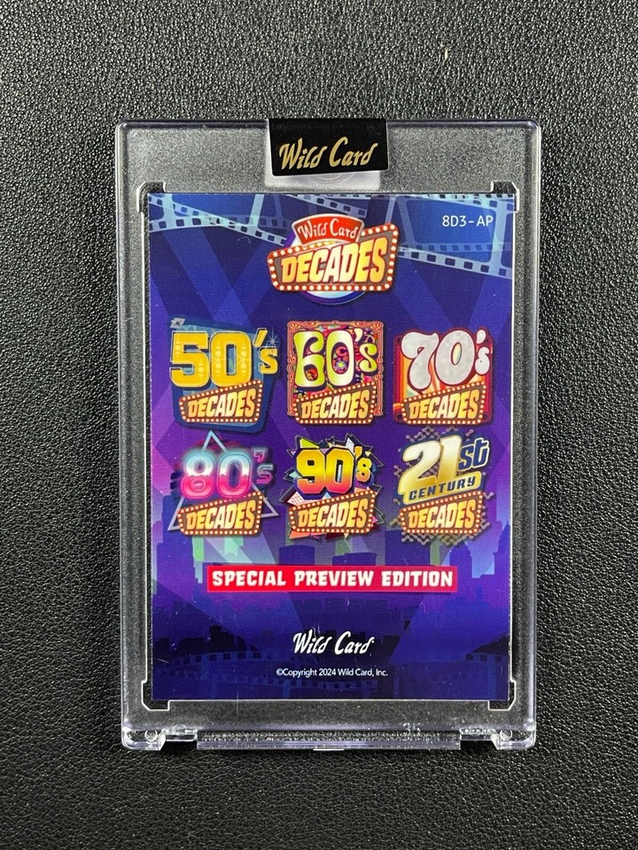 AL PACINO 2024 WILD CARD DECADES 80'S SPECIAL PREVIEW EDITION REFRACTOR ...