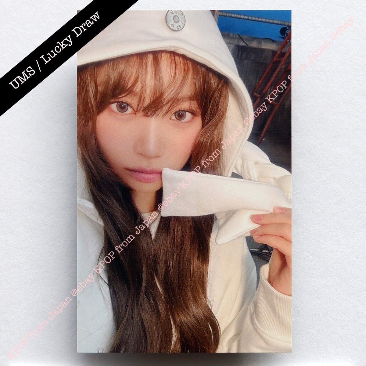 CHAEWON LE SSERAFIM EASY JAPAN Weverse UMS Lucky Draw POB Photocard ...