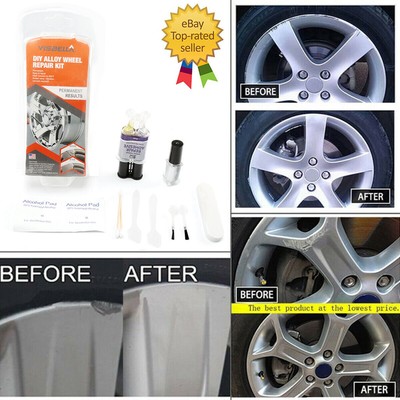ALLOY WHEEL RIM REPAIR KIT CURB DAMAGE SCUFFS AND SCRAPES ONE KIT UK ...