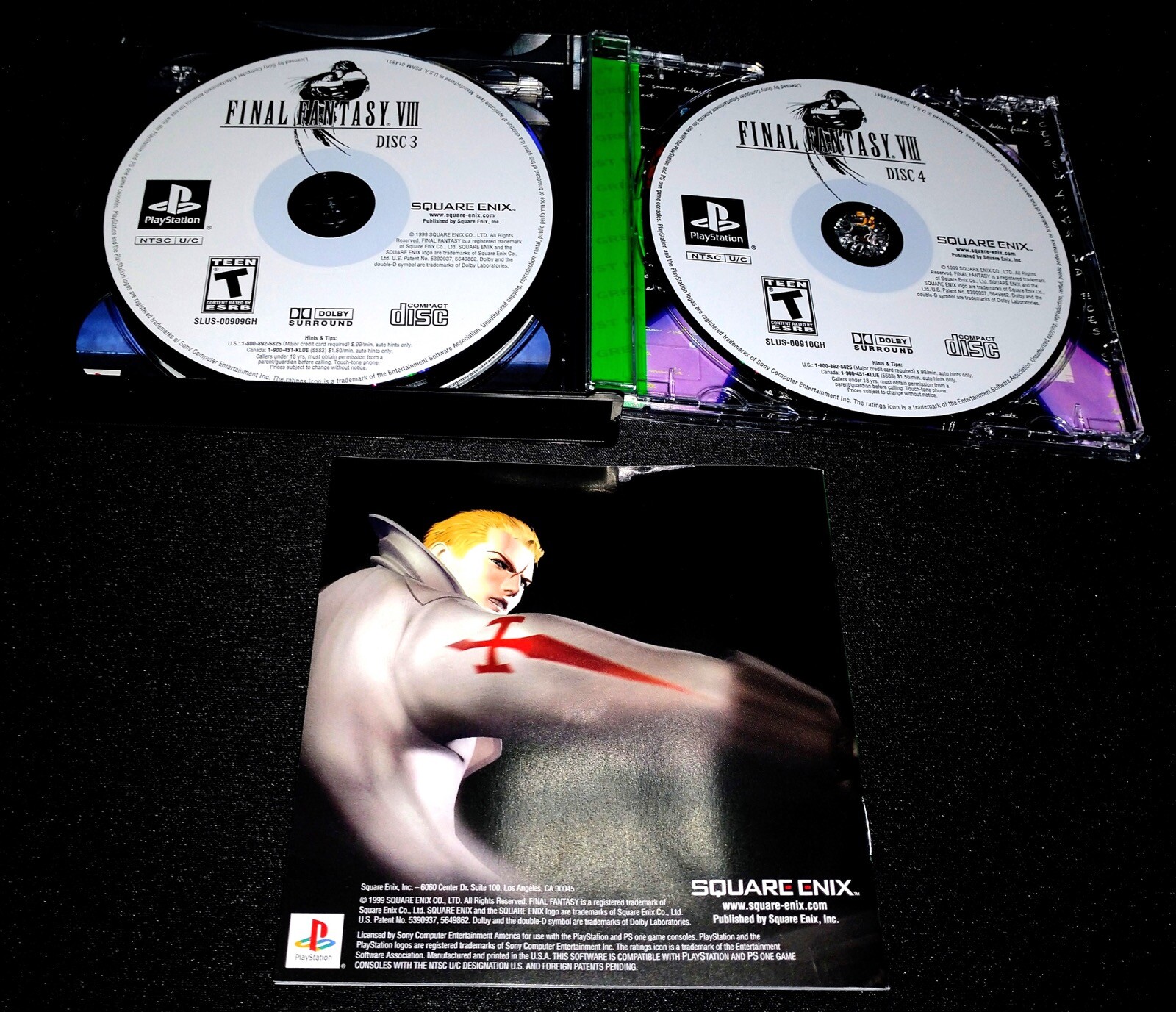 Ff8 Final Fantasy 8 VIII Sony Ps1 PlayStation 1 NTSC US Complete for sale online | eBay