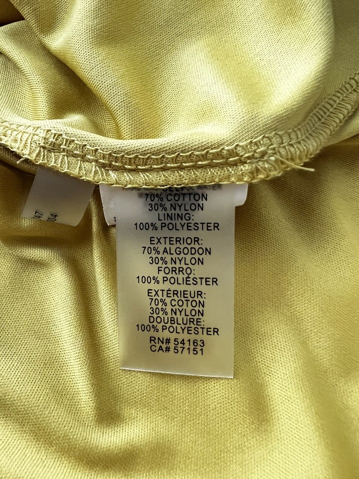 Guess Women’s Yellow Floral Lace V-Neck Fit & Flare Dress Size 10 | eBay