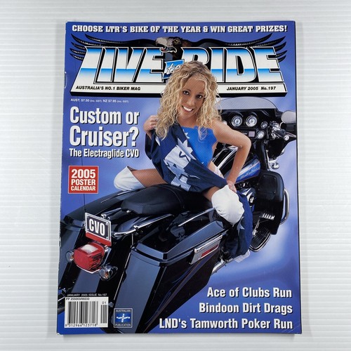 Live To Ride Magazine - Jan 2005 #197 - Custom Or Cruiser - Poster ...