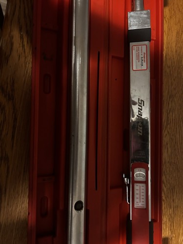 SNAP-ON TQR600C; 600LB TORQUE WRENCH; 3 PIECE MODEL IN CASE | eBay