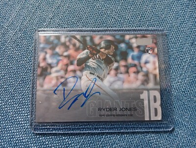 2018 Stadium Club Ryder Jones AUTOGRAPHED Rookie RC SCA-RJ | eBay