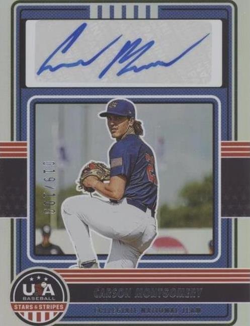 2023 Panini USA Baseball Stars & Stripes - USA Collegiate National Team ...