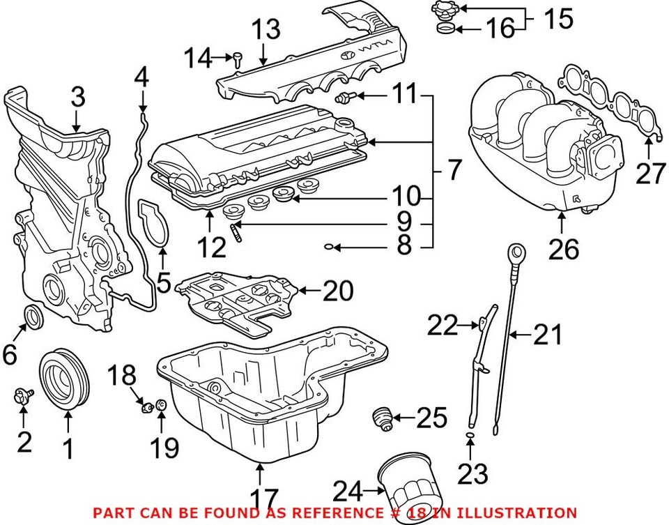 Genuine OEM Engine Oil Drain Plug For Toyota 9034112012 | eBay