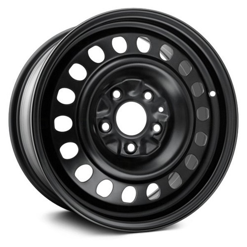 RT 17" STEEL WHEEL 5 LUG X47527 Wheels 17x7 (40, 5x127) Black Rims Set ...