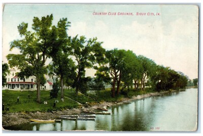 1908 Country Club Grounds Sioux City Iowa IA, New Castle Nebraska NE ...
