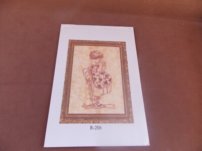 Stitchery Pattern R-206 Hand-Did Folk Art Lakadaisies | eBay