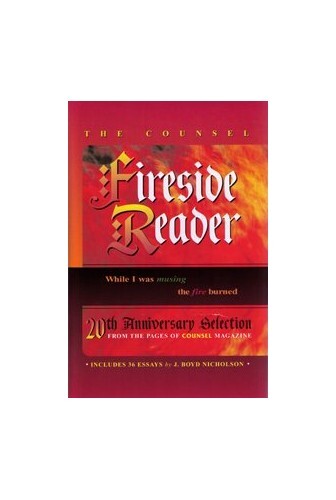 COUNSEL FIRESIDE READER PB by NICHOLSON J B Hardback Book The Fast Free ...