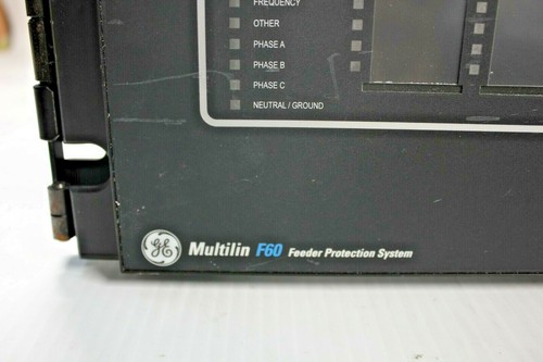 GE MULTILIN F60 FEEDER MANAGEMENT RELAY F60J03HKHF8LH6NMXXP6MU5AWXX | eBay