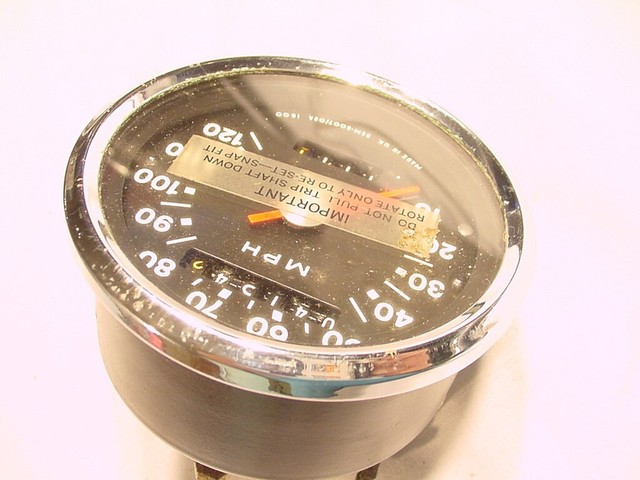 TRIUMPH BSA SMITHS 120MPH SPEEDOMETER HEAD PART # SSM-5007/02A 1600 ...