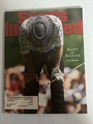 1996 April Sports Illustrated Magazines Agony At August (CP359) | eBay