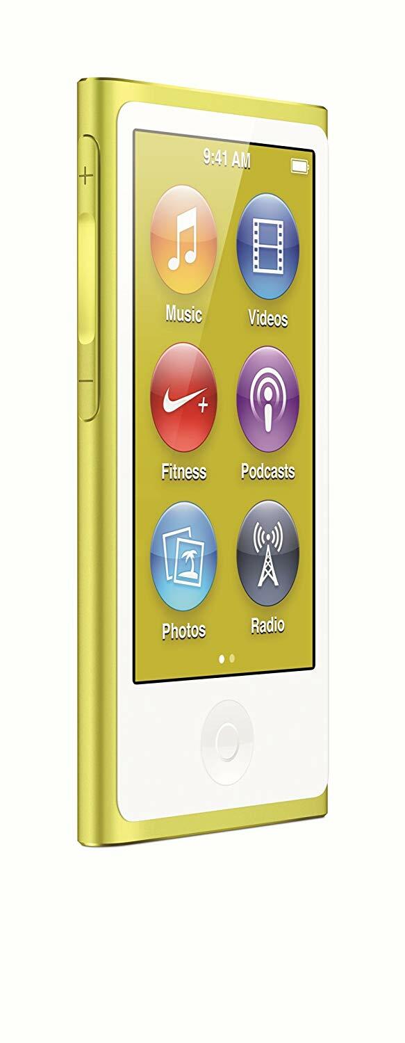 NEW sealed Apple iPod Nano 7th Generation 16GB Yellow - Free Shipping ...