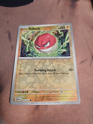 Pokemon Voltorb - 100/165 - Reverse Holo Scarlet & Violet - 151-NM | eBay