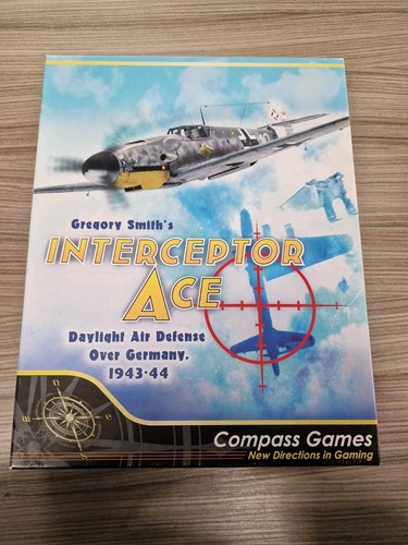 Compass Games Interceptor Ace: Daylight Air Defense Over Germany, 1943-44 NISW | eBay