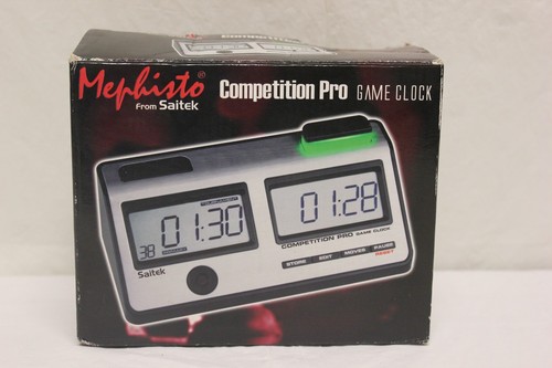 Saitek Competition Pro Game Clock - Chess Timer Very Good Condition ...