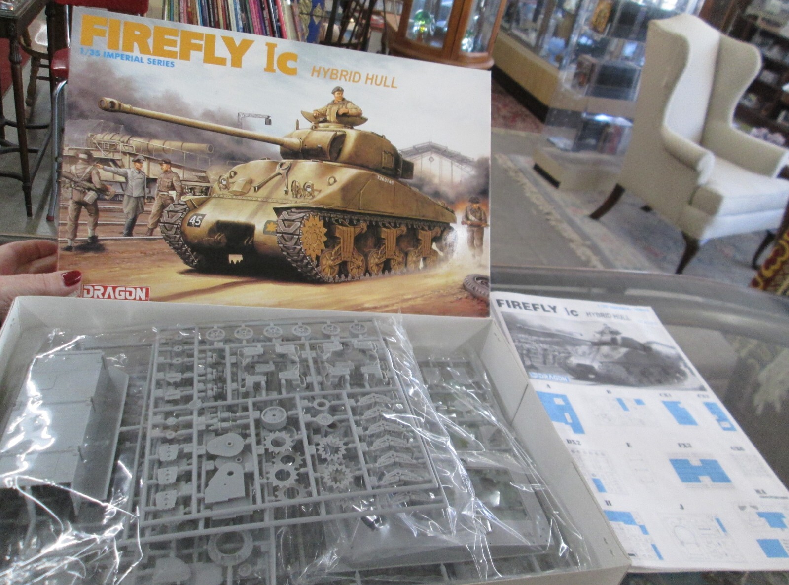 1 35 Scale Military Model Kit DML Dragon 9037 Firefly IC Hybrid Hull ...