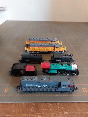N Scale Locomotive Parts Lot Damaged or Not Working for Repair Mixed ...