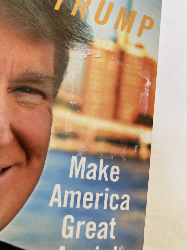 2 Donald J Trump Books Great Again Time to Get Tough Paperback ...