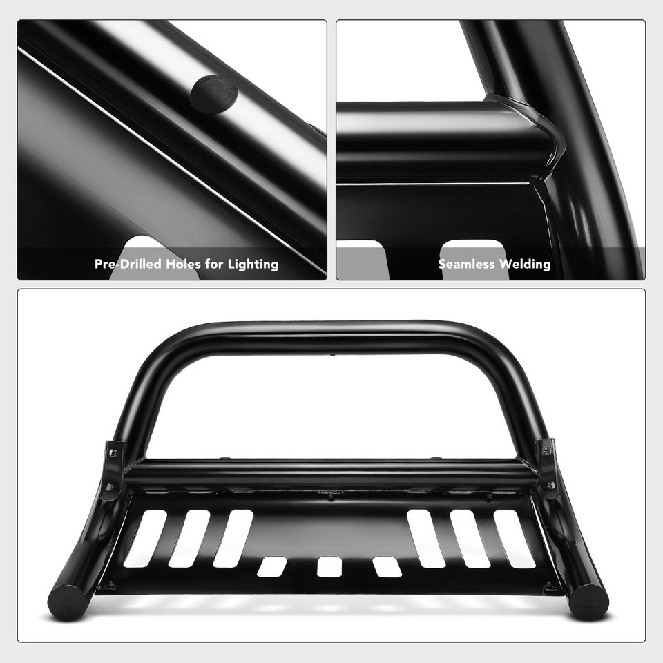 2.5" Black Bull Bar Bumper Grille Guard for Jeep Grand Cherokee WK ...