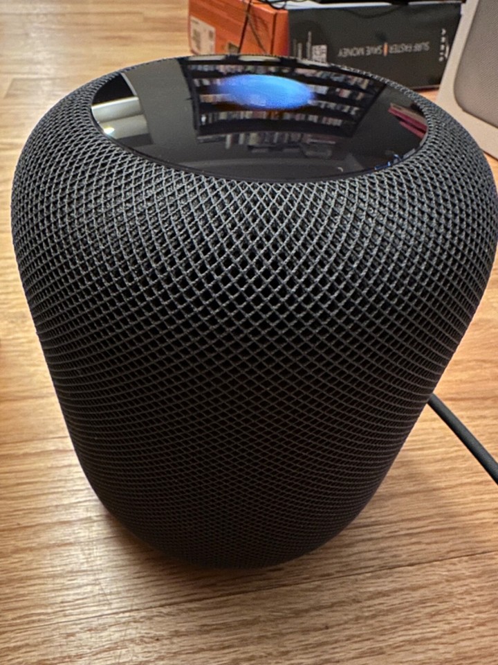 2-Pack - Apple HomePod Smart Speakers - First Gen - Space Gray (MQHW2LL ...