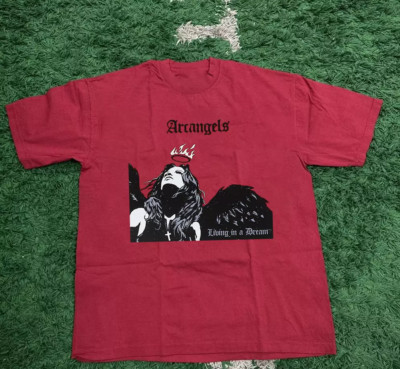 Arc Angels Band Living In A Dream Red Cotton T Shirt Full Size S-5XL | eBay