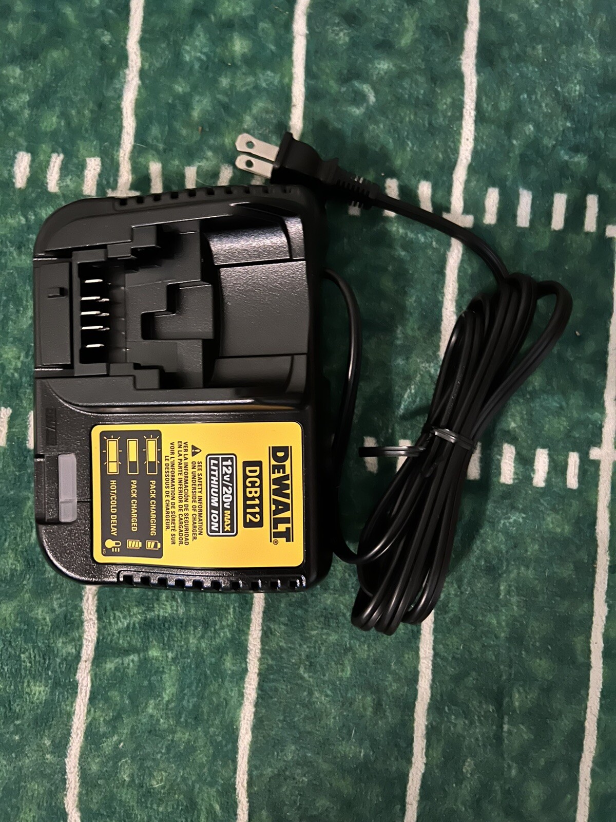 DEWALT DCB112 Battery Charger - Black 682440191410 | eBay