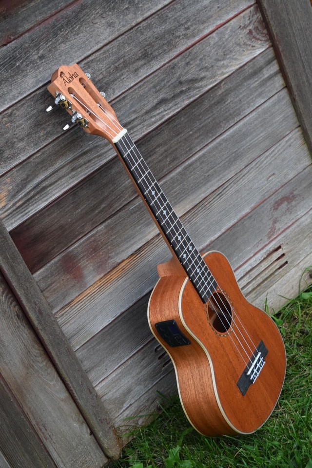 Ukulele SOLID TOP Mahogany Soprano, Concert, Tenor, Baritone (Canadian ...