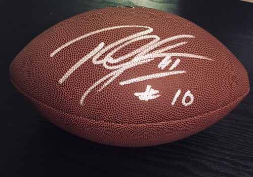 Robert Griffin III Autographed NFL Football Baylor Bears Heisman Trophy ...