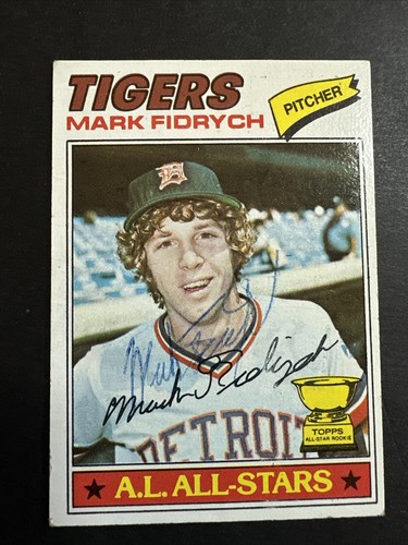 1976 Topps Mark Fidrych rookie card signed | eBay