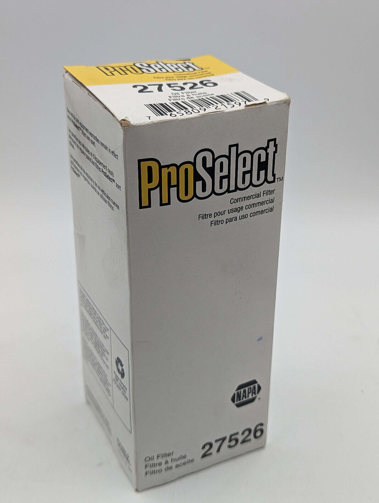 NAPA ProSelect Oil Filter 27526 New In box | eBay
