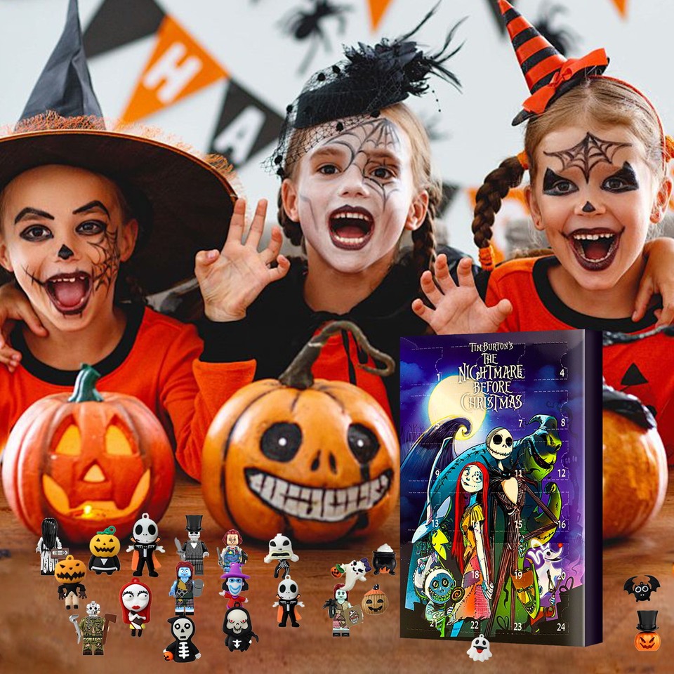Halloween Advent Calendar 2025 Halloween Horror Movie Figures Advent ...