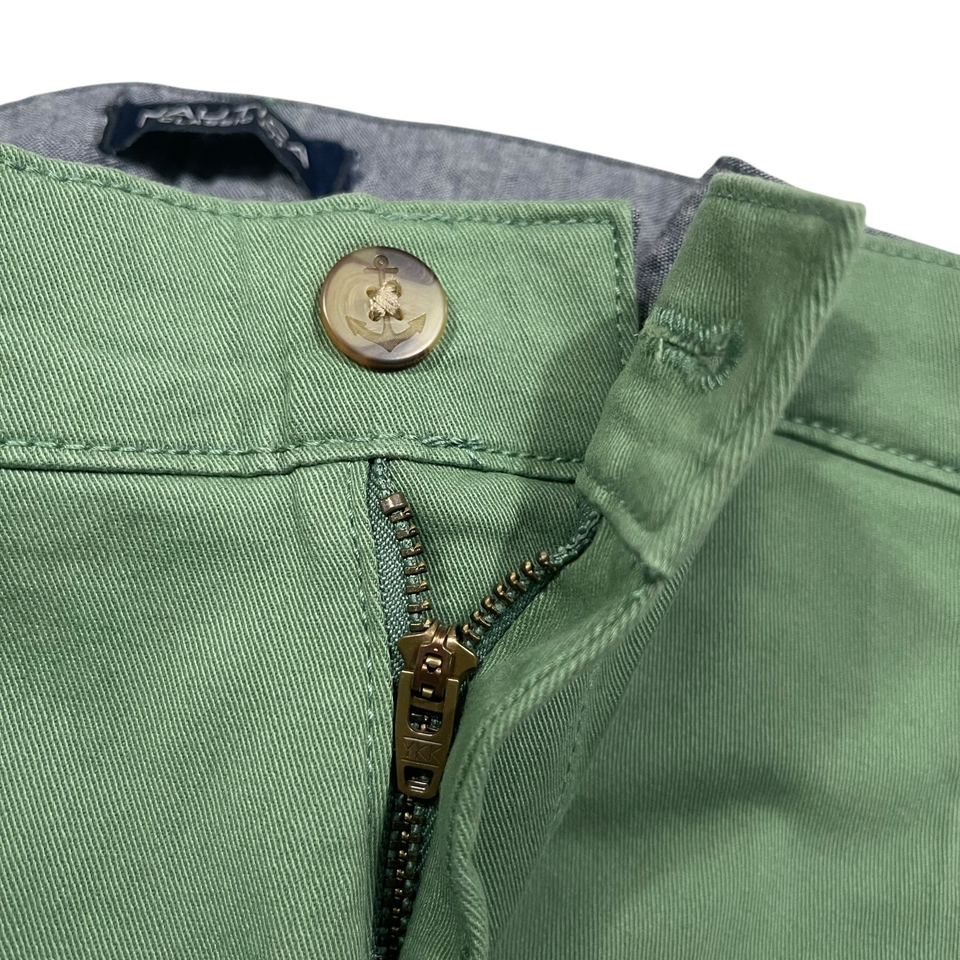 Nautica Men's Classic Fit Straight Stretch Chino Clipper Deck Pants ...