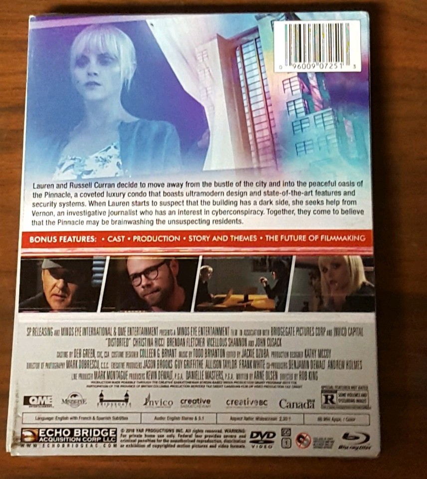NEW DISTORTED BLU RAY DVD 2 DISC SET + SLIPCOVER SLEEVE | eBay