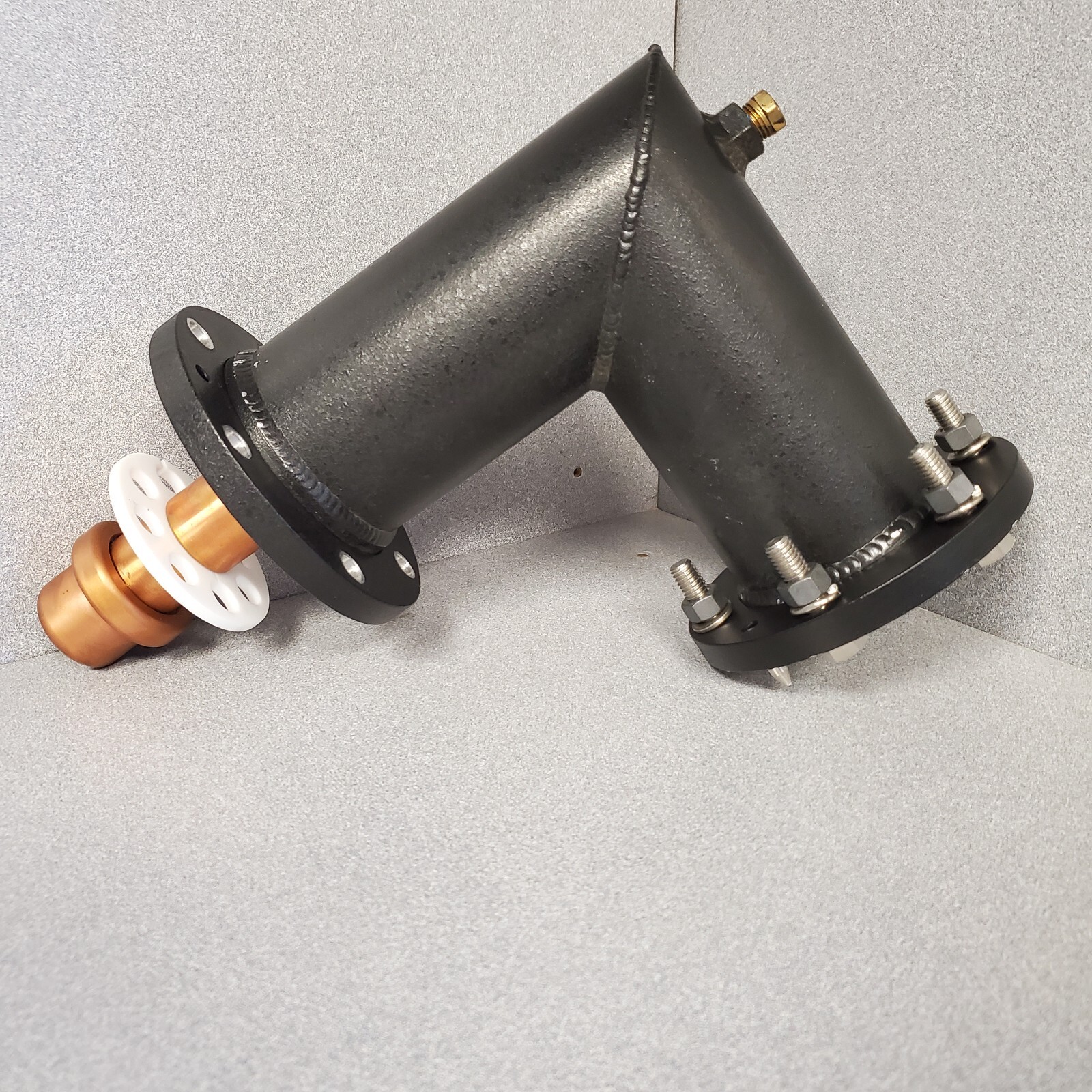 Dielectric 3-1/8"x6" 90deg FLANGED Rigid Coax Elbow Equal Leg | eBay