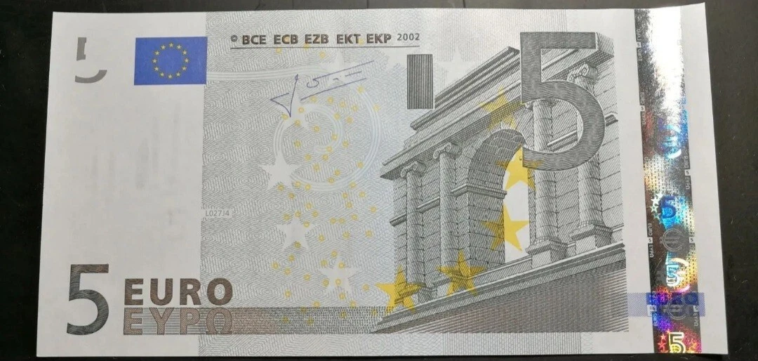 5 Euro Bill French