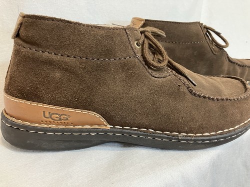UGG Men’s Cardiff Sherpa Lined Suede Winter Chukka Boots Size 12 | eBay