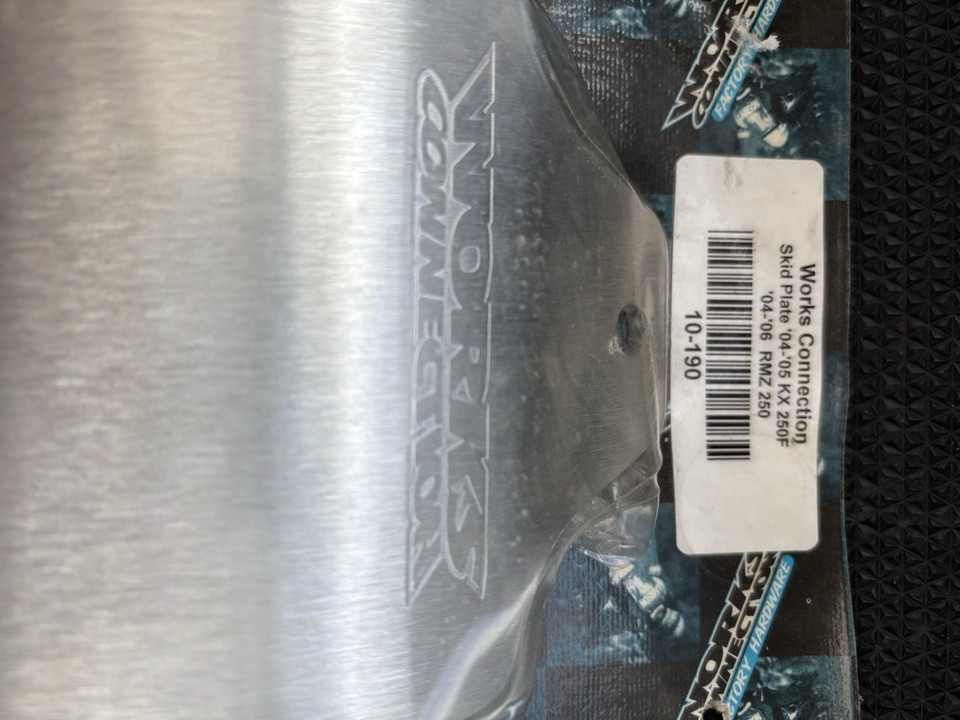 Works Connection Skid Plate Kawasaki KX250F 04-05 RMZ250 04-06 Sump ...