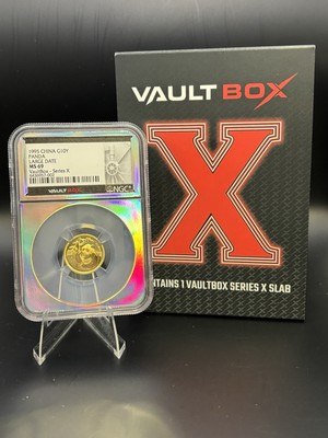 1995 China 1/10 oz Gold Panda NGC MS69 Vault Box Large Date 10 Yuan ...