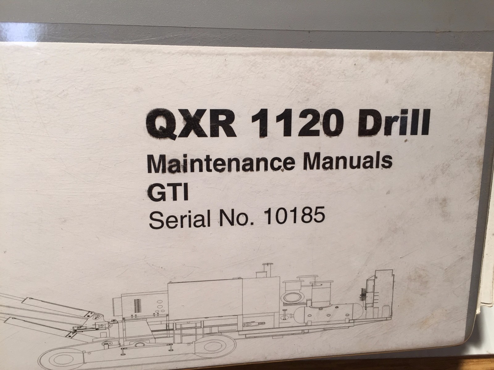 CUBEX QXR1120 QXR 1120 Hydraulic Track Drill MAINTENANCE MANUAL | eBay